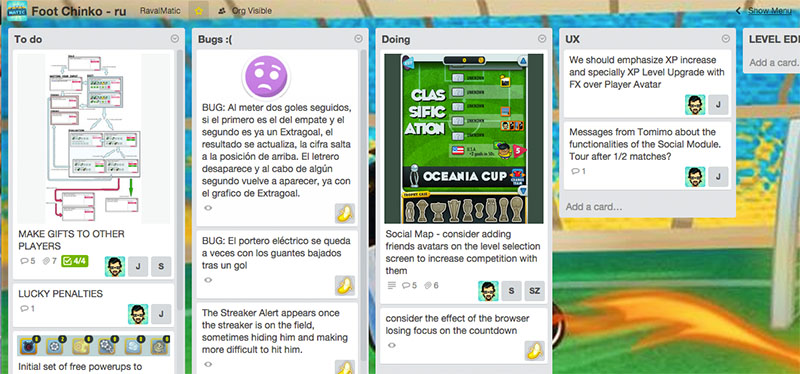 trello_screen_capture - RAVALMATIC game studio